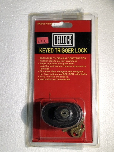B100ka Bellock Die Cast Trigger / Gun Lock - Keyed Alike for sale ...