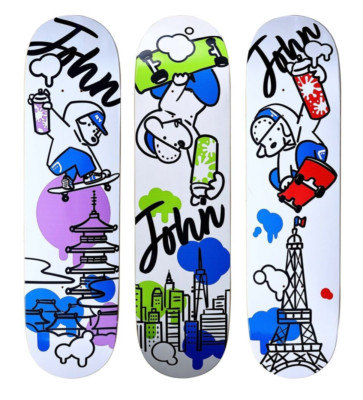 Shibachan x Last Concept John Skateboard Limited Edition Set | eBay