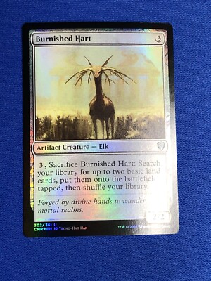 X1 Burnished Hart, FOIL Commander Legends, MTG, Magic | eBay