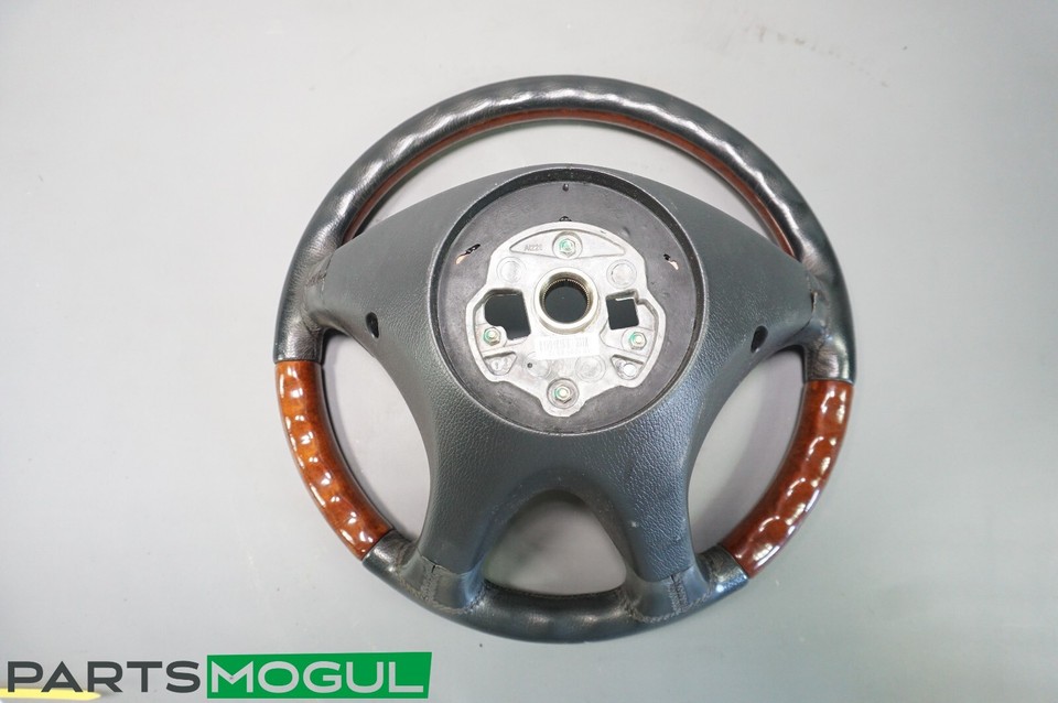 01-04 Mercedes R170 SLK320 SLK230 Driver Wheel Black Wood OEM | eBay