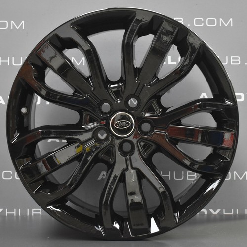 GENUINE LAND ROVER DISCOVERY 5 STYLE 5007 21" INCH GLOSS BLACK ALLOY ...