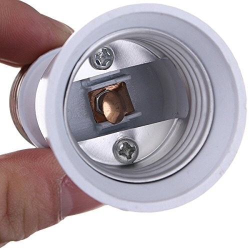 E27 Standard Socket Extender Edison Light Bulb Socket 2.5" Extension | eBay