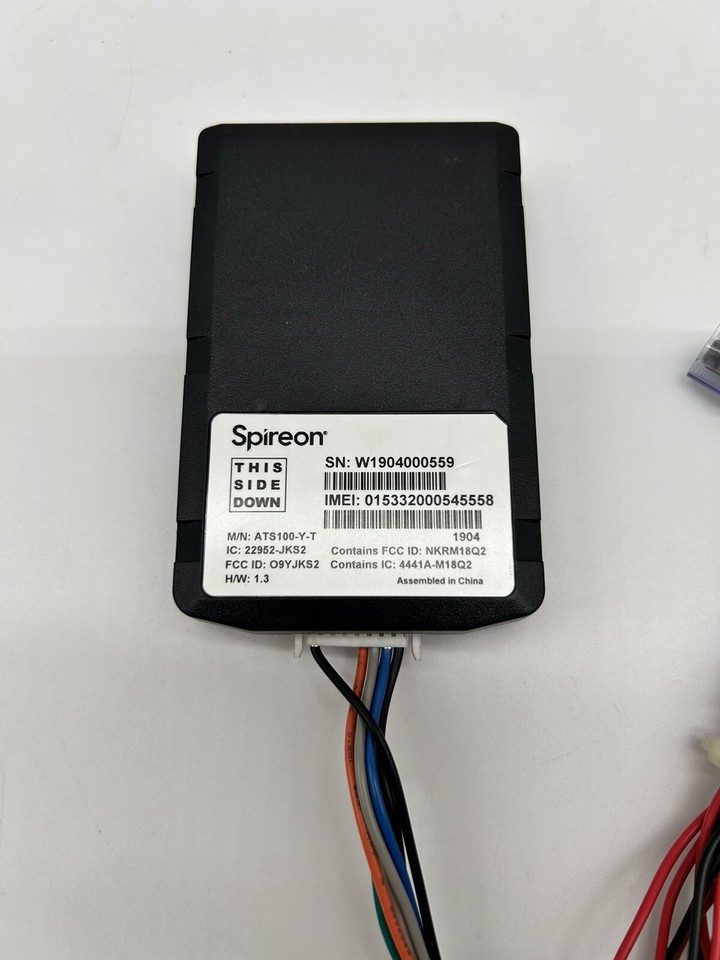 Spireon GPS Vehicle Tracking Device, ATS100-Y-T | eBay