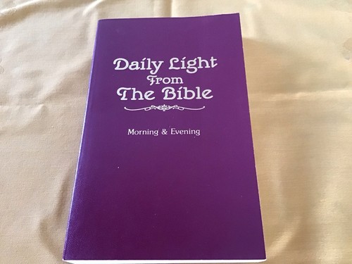 Daly Light From The Bible Morning & Evening Devotional Softcover New | eBay