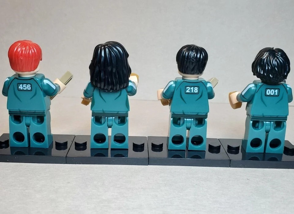 Custom Lego Squid Game Minifigures 8 Pack | eBay