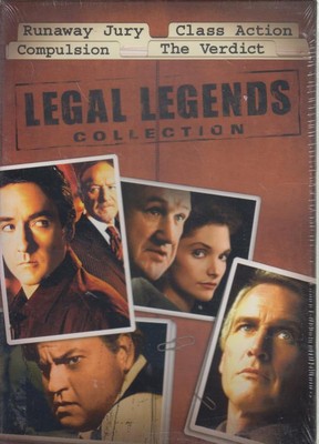 Legal Legends Collection 4-Disc DVD VIDEO MOVIE Gene Hackman Class ...