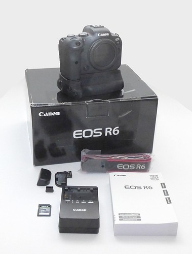 Canon R6 20.1MP Mirrorless Camera– USA Model- LOW Shutter + Battery ...