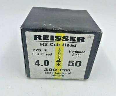 Reisser R2 Cutter Timber Wood MDF Screws Woodscrews Self Countersink ...