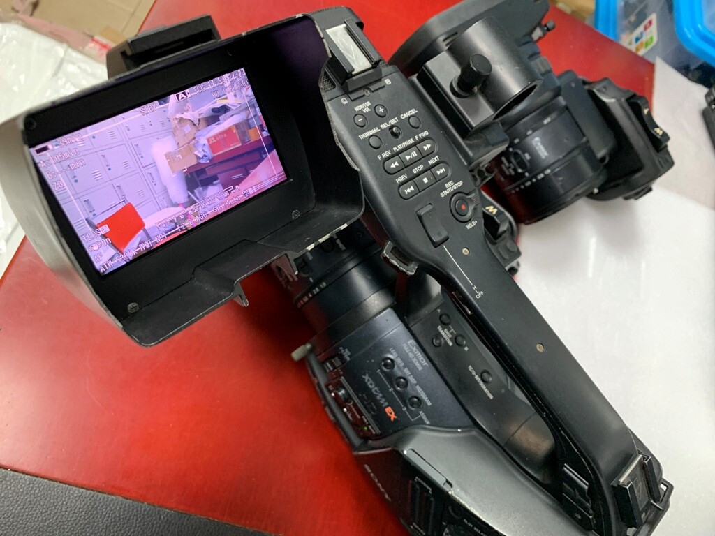 Sony PMW-EX3 PMW-300K “1/2” Zoom lens with hood A-1629-794-A for sale ...