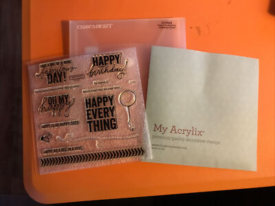 Close To My Heart D1653 Happy Everything (Operation Smile) stamp set ...
