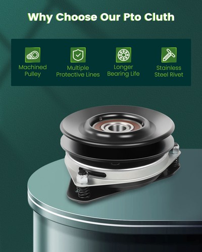 PTO Clutch Fits AYP YTH2148 - YTH2448 179334 414336 400008 532179334 ...