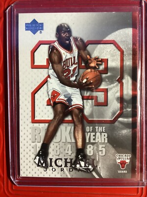 MICHAEL JORDAN 2005-06 Upper Deck #MJ19 Rookie of The Year Chicago ...
