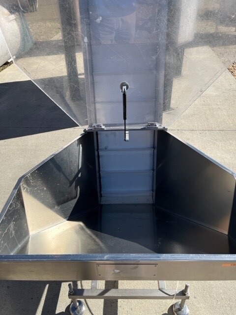 Incline Conveyor Stainless Steel Capmatic Elevator Hopper Food Grade | eBay