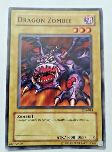 Yu-Gi-Oh! TCG Dragon Zombie Starter Deck Yugi SDY-014 Unlimited ...