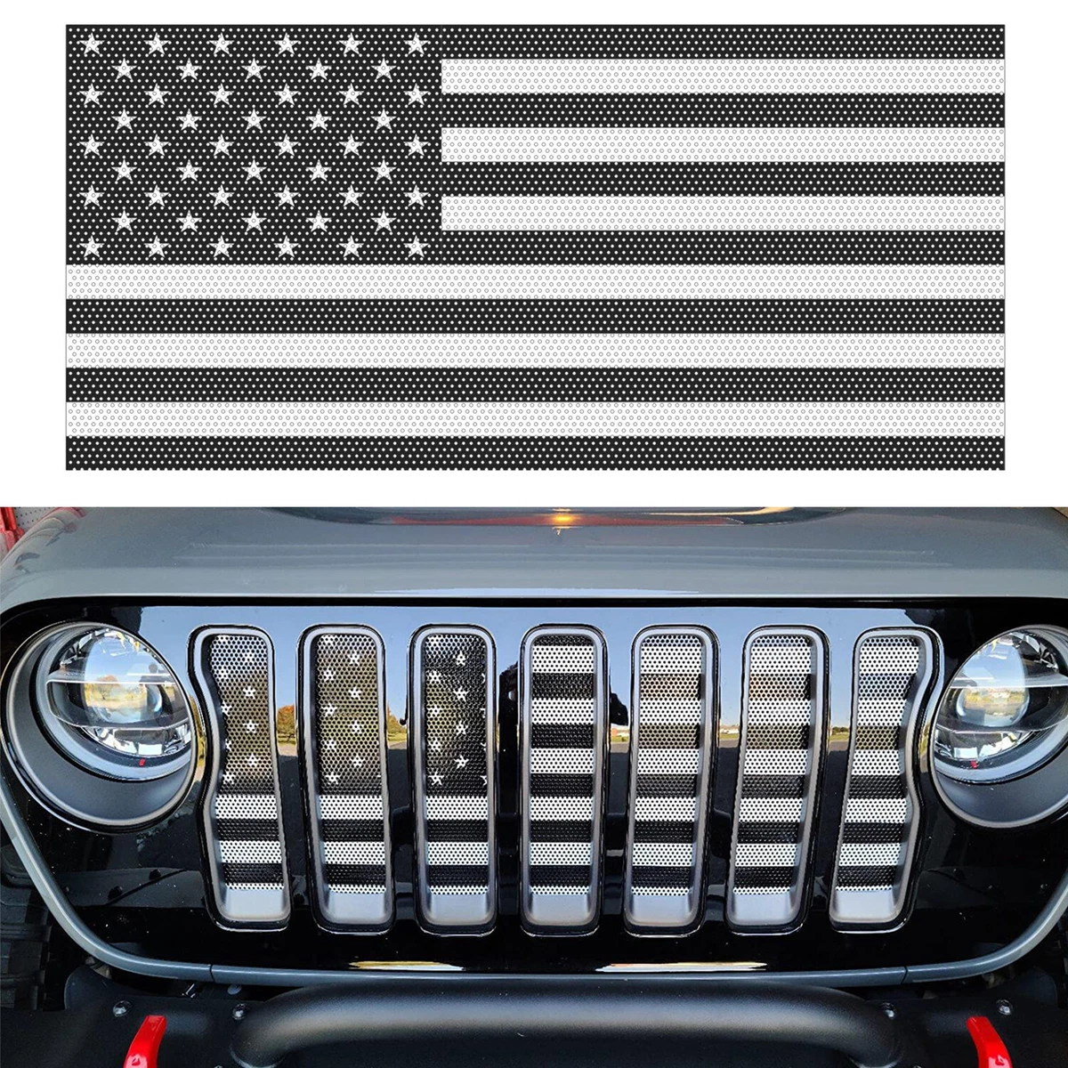 Jeep Front Grille Mesh