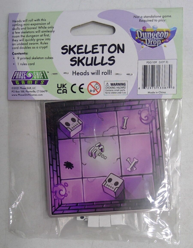 Dungeon Drop Board Jeu Expansion ~ Squelette Crânes Tout Neuf | eBay