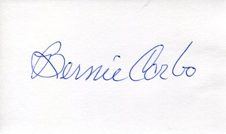 Bernie Carbo Cincinnati Reds Cardinals Boston Red Sox HOF Signed ...