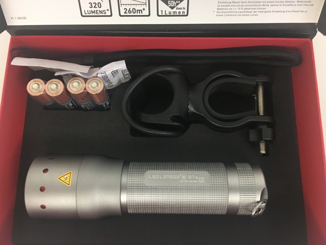 LED Lenser B7.2 Inkl. 4x AAA Halterung günstig kaufen | eBay