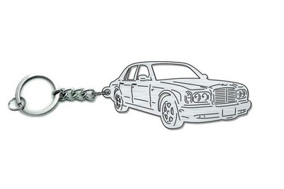 Stainless Steel Keychain 3D Car Body Laser Key Ring fit Bentley Arnage ...
