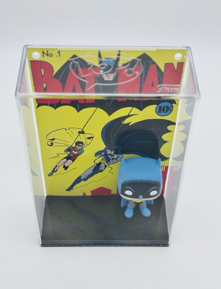 Funko Pop! Comic Book Cover with Case: Batman #02 (No box or plastic ...