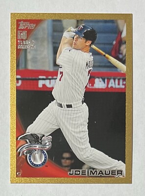 Joe Mauer 2010 Topps Update GOLD Card #US-320 - 0354/2010 | eBay
