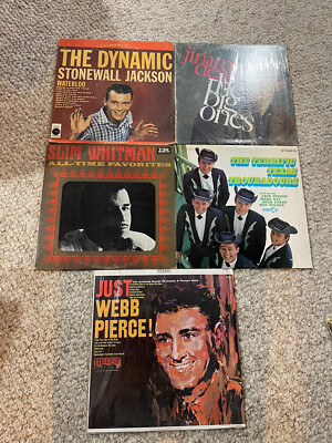 Lot of 5 Classic Country Vinyl Records Vinyl Lot Rock Albums 12” Lps | eBay