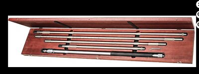 Starrett 121CZ Long Range Tubular Inside Micrometer 32-107" Range, .001 ...