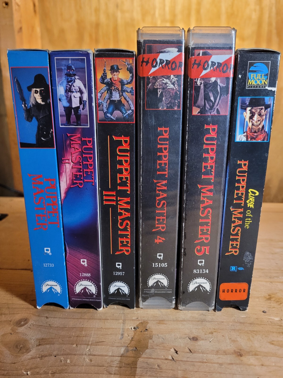 Puppet Master VHS Tapes LOT (6) | eBay
