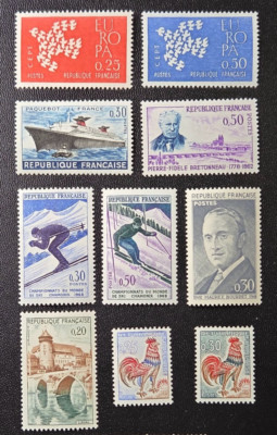 5000-FRANCE-SCOTT# 1005-1006, 1018, 1019-1020, 1021, 1022, 1023, 1024 ...