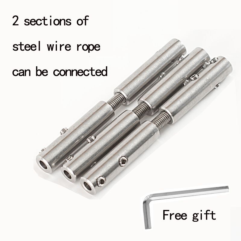 Stainless Steel Cable Connectors Cable Ties With Ball Lock And Coating