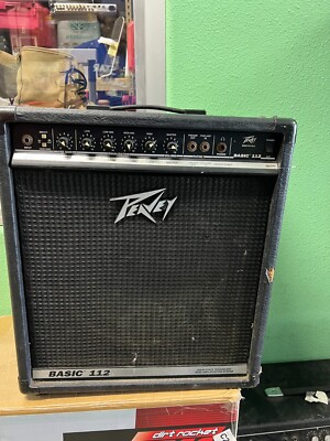 Peavey Basic 112 50 W 1x12" Solid State Technology Bass Guitar Combo ...