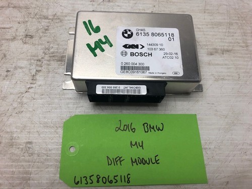 2016 BMW F80 F82 F83 M3 M4 LOCKING DIFFERENTIAL CONTROL MODULE ...