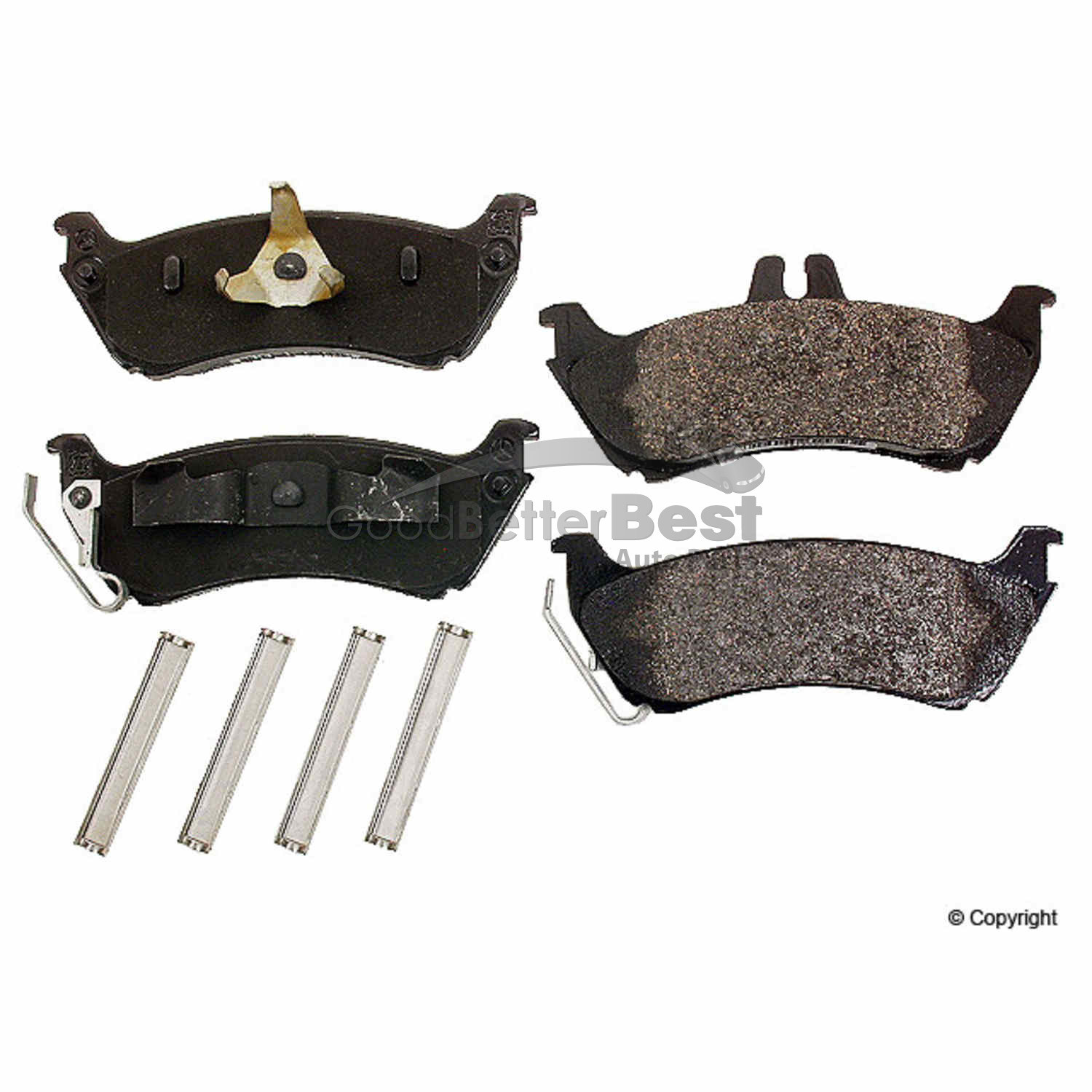 New Genuine Disc Brake Pad Set Rear 163420142041 for Mercedes MB | eBay