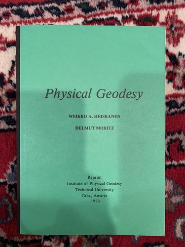 Physical Geodesy by Weikko A. Heiskanen and Helmut Moritz | eBay