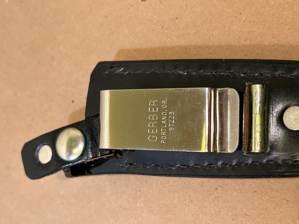 Gerber Command I Fixed Blade Boot Knife w/ Sheath, Never Sharpened ...