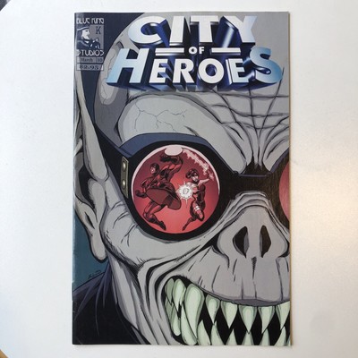 City of Heroes 10 Blue King Studios March 2005 Richard Dakan comic book ...