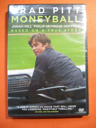 Moneyball (DVD, 2012) NEW Sealed - Brad Pitt, Jonah Hill, Philip ...