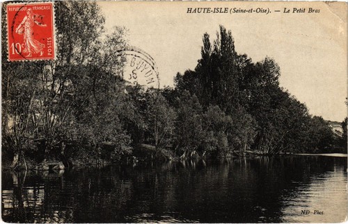 CPA Haute-Isle Le Petit Bras FRANCE (1307921) | eBay