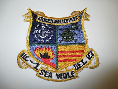 b8048 US Navy Vietnam HAL 3 Seawolves Armed Helicopter HC-1 DET.27 ...