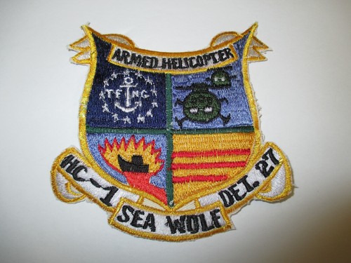 b8048 US Navy Vietnam HAL 3 Seawolves Armed Helicopter HC-1 DET.27 ...