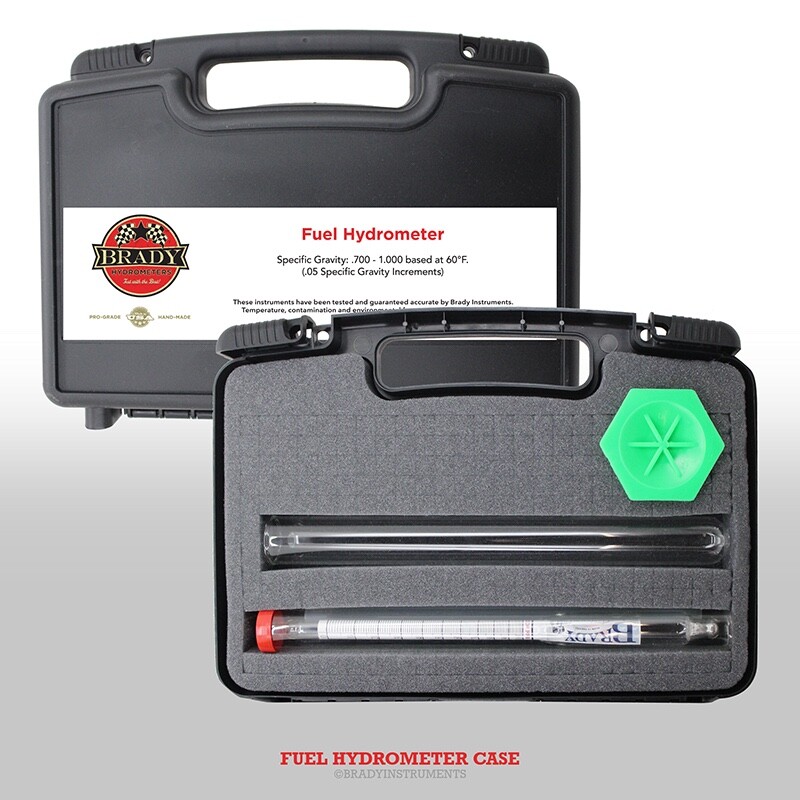 Fuel Hydrometer w/ Glass Test Jar Tests Diesel, Gasoline, Methanol ...