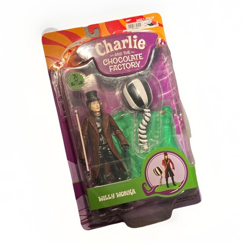 Vtg Charlie And The Chocolate Factory Action Figure Funrise Willy Wonk ...