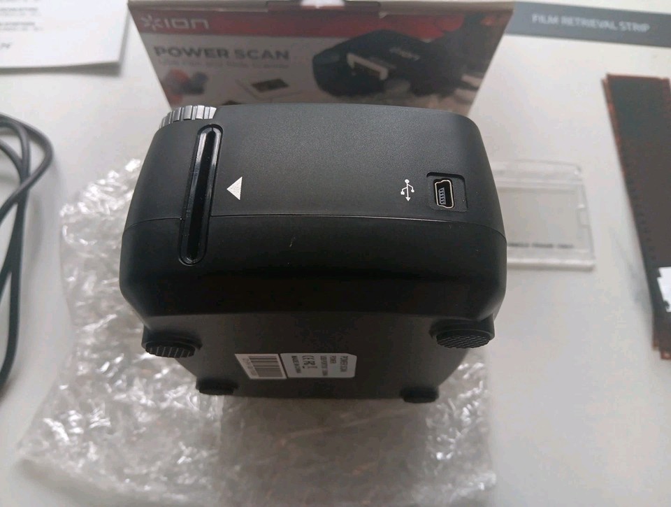 NEW ION Power Scan USB Film & Slide Scanner - Digitise Negatives ...