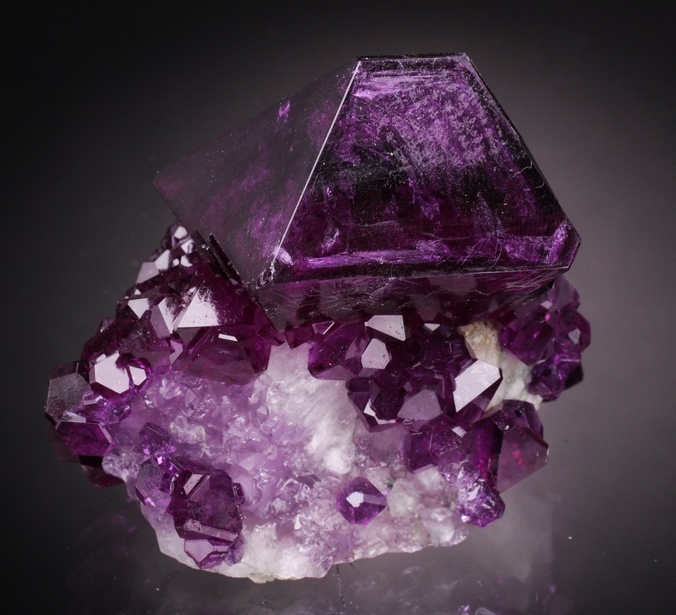 Alum Alun Alunite crystals on matrix from Poland specimen purple like ...