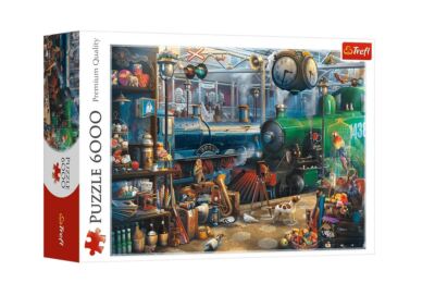 Trefl 65004 Bahnhof 6000 Teile Puzzle Neu OVP | eBay.de