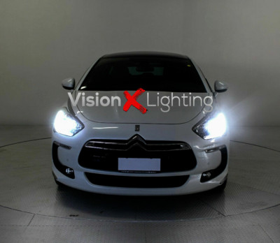 Citroen DS5 2011-2015 Upgrade Bulbs H7 LED 300% Bright 6000lm White ...