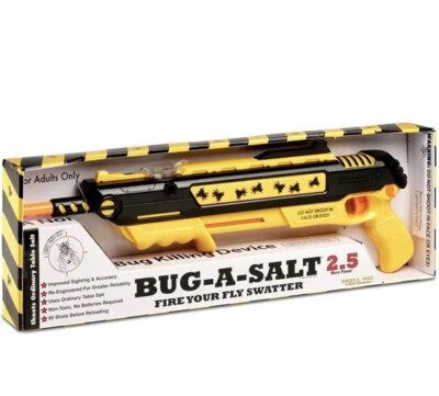 Bug-A-Salt 2.5 More Power Fire Your Fly Swatter Salt Gun NIB ...