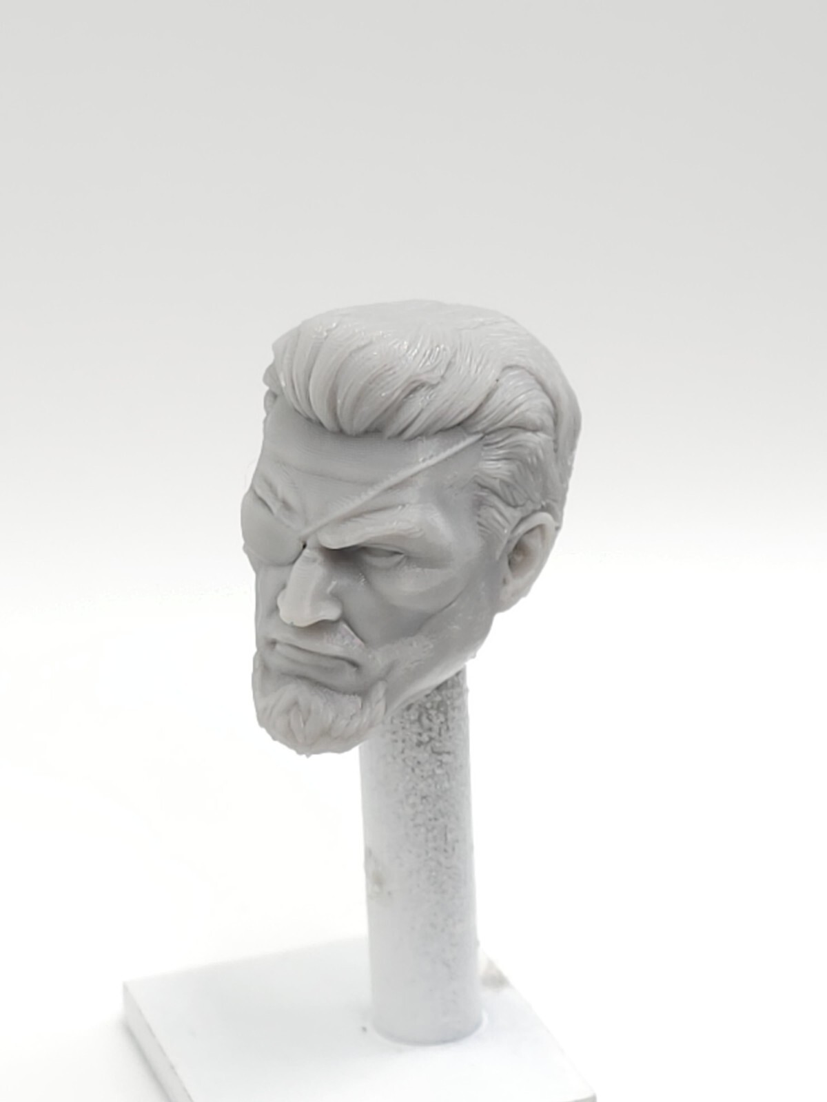 3d Print SLADE DEATHSTROKE HEAD 1:10 7" Diamond Select McFarlane DC ...