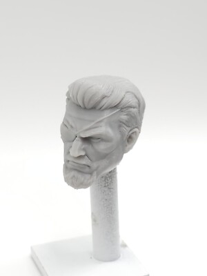 3d Print SLADE DEATHSTROKE HEAD 1:10 7" Diamond Select McFarlane DC ...