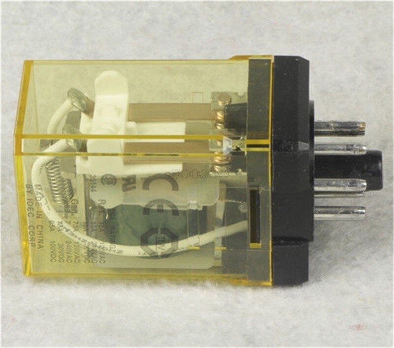 IDEC Rr2p-u Relay 2 Contacts Ac12v 10 Amp for sale online | eBay